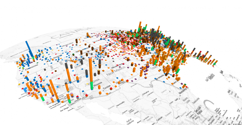 گزارش گیری با power map | آموزش اکسل | داشبورد در اکسل